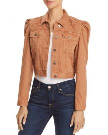 WornOnTV: Emet’s brown puff-shoulder denim jacket on I Feel Bad ...