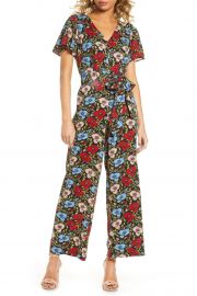 WornOnTV: Ginger’s navy floral jumpsuit on Good Morning America ...