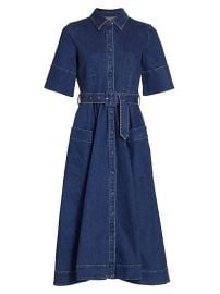 WornOnTV: Savannah’s belted denim dress on Today | Savannah Guthrie ...