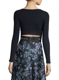 WornOnTV: Ciara’s navy cropped sweater with back buckle on Days of our ...