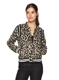 WornOnTV: Ginger’s leopard print varsity jacket on Good Morning America | Ginger Zee | Clothes ...