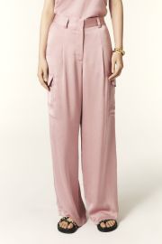 WornOnTV: Ivy’s pink chain strap top and cargo pants on The Bold and ...