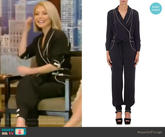 WornOnTV: Kelly’s black jumpsuit on Live with Kelly | Kelly Ripa ...