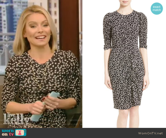 WornOnTV: Kelly’s black floral dress on Live with Kelly | Kelly Ripa ...