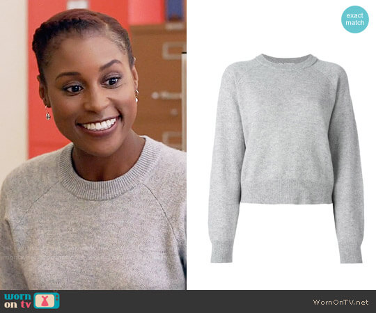 WornOnTV: Issa’s grey sweater on Insecure | Issa Rae | Clothes and ...
