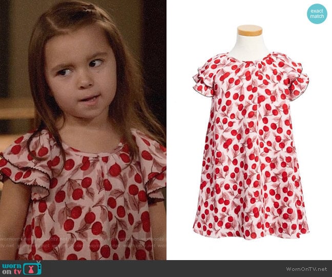 WornOnTV: Ruth’s cherry print dress on New Girl | Danielle Rockoff ...