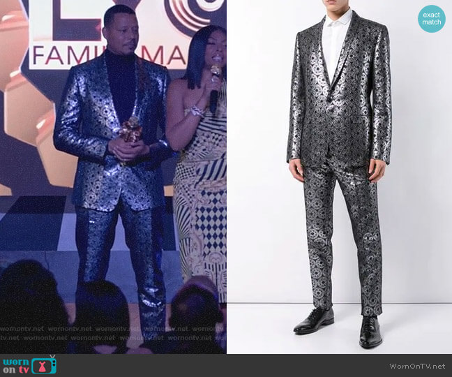 WornOnTV: Lucious’s metallic suit on Empire | Terrence Howard | Clothes ...