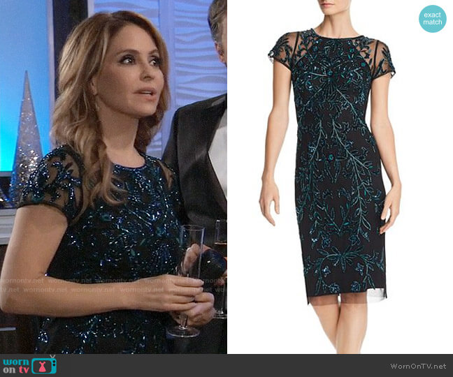 WornOnTV: Olivia’s blue embellished NYE dress on General Hospital ...