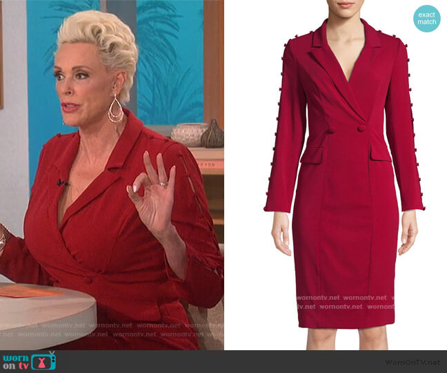 WornOnTV: Brigitte Nielsen’s red blazer dress on The Talk | Clothes and ...