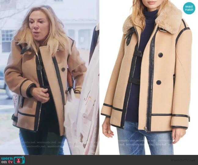 WornOnTV: Ramona’s beige contrast trim coat on The Real Housewives of ...