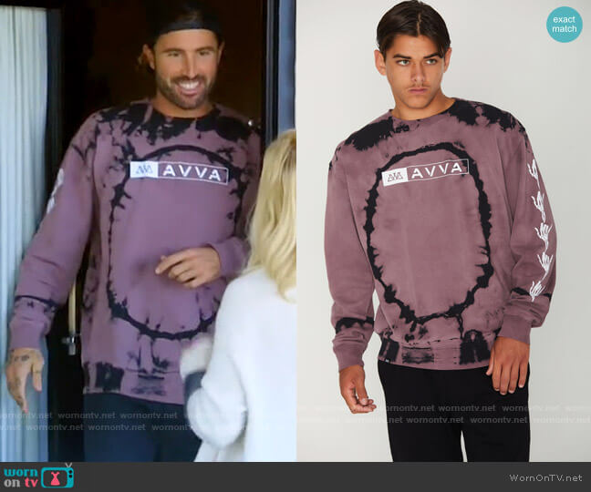 WornOnTV: Brody’s pink tie dye AVVA sweatshirt on The Hills New ...
