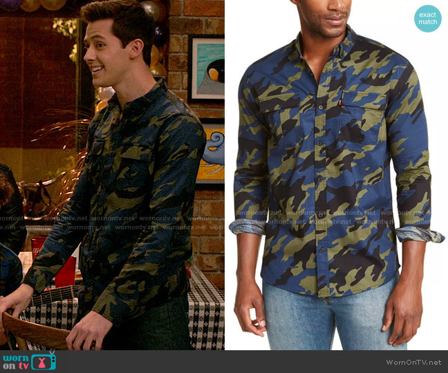 WornOnTV: EJ’s blue camo shirt on High School Musical The Musical The ...