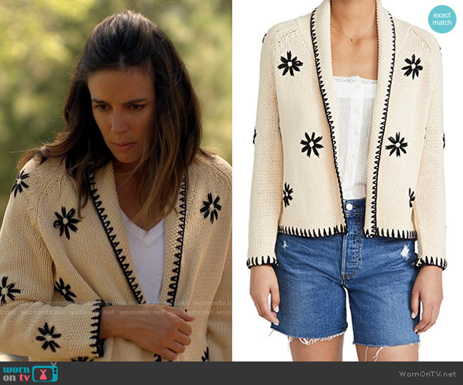 WornOnTV: Addy’s flower embroidered cardigan on American Horror Stories ...