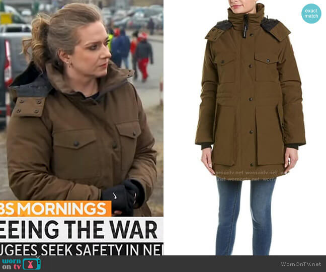 WornOnTV: Christina Ruffini’s parka on CBS Mornings | Christina Ruffini ...