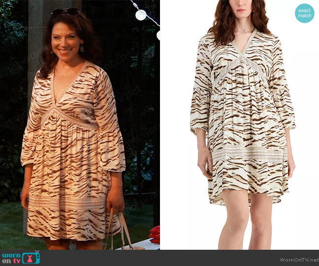 WornOnTV: Liesl’s tiger stripe dress on General Hospital | Kathleen ...