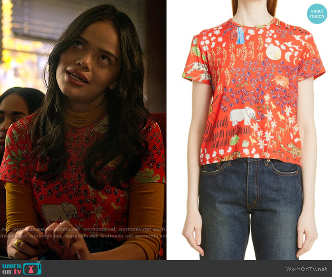 WornOnTV: Mouse’s red elephant top on Pretty Little Liars Original Sin ...