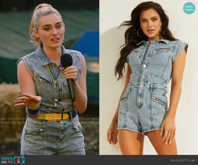 WornOnTV: Val’s denim romper on High School Musical The Musical The ...