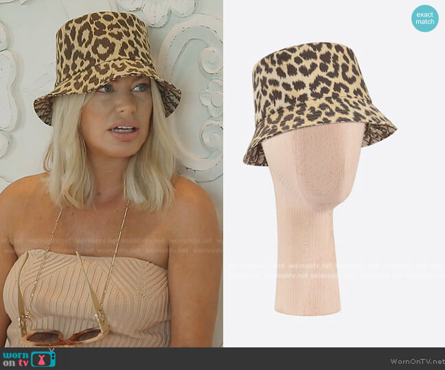 WornOnTV: Caroline’s leopard print bucket hat on The Real Housewives of ...