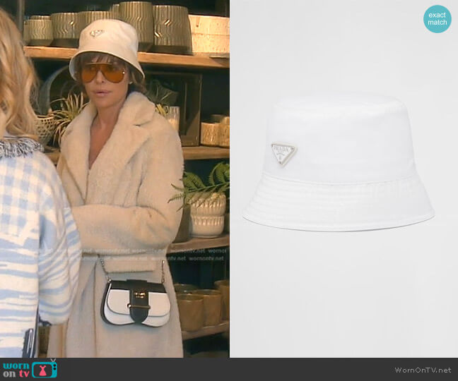 WornOnTV: Lisa’s white coat and bucket hat on The Real Housewives of ...