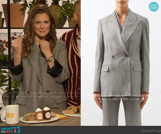WornOnTV: Drew’s gray plaid blazer on The Drew Barrymore Show | Drew Barrymore | Clothes and ...