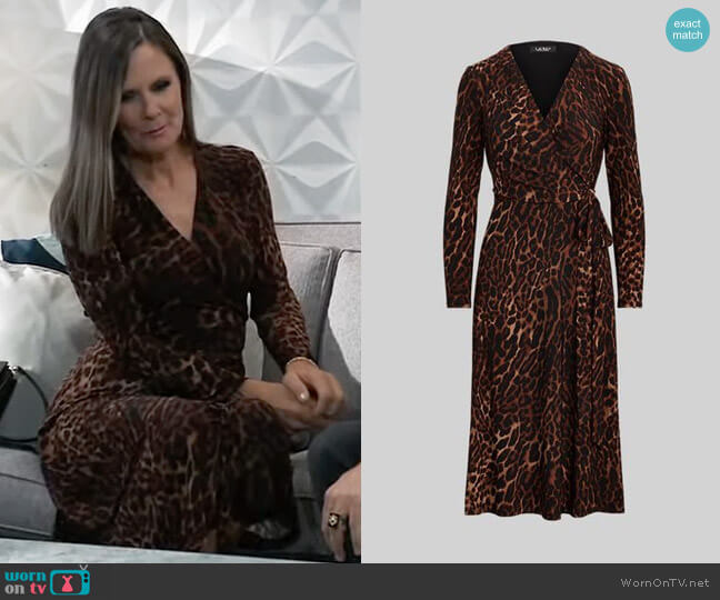 WornOnTV: Lucy’s leopard print wrap dress on General Hospital | Lynn ...