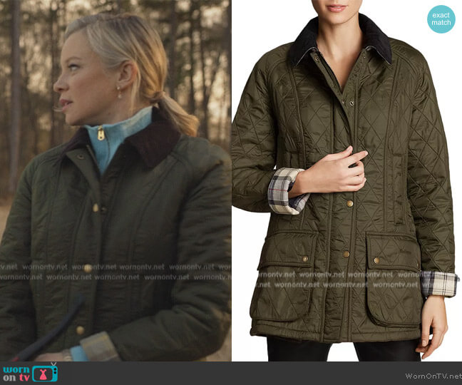 WornOnTV: Barbara’s green padded jacket on Stargirl | Amy Smart ...