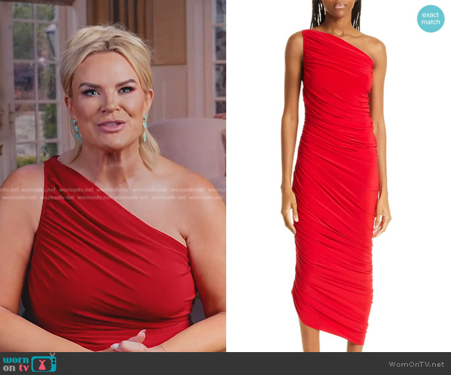 WornOnTV: Heather’s red one-shoulder dress on The Real Housewives of ...