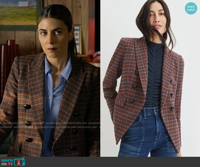 WornOnTV: Tonya’s plaid blazer on Big Sky | Jamie-Lynn Sigler | Clothes ...