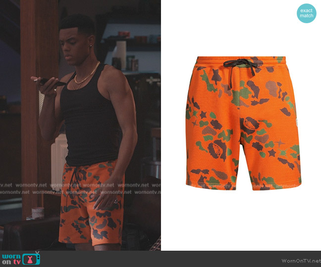 WornOnTV: Will’s red printed shorts on Bel-Air | Jabari Banks | Clothes ...