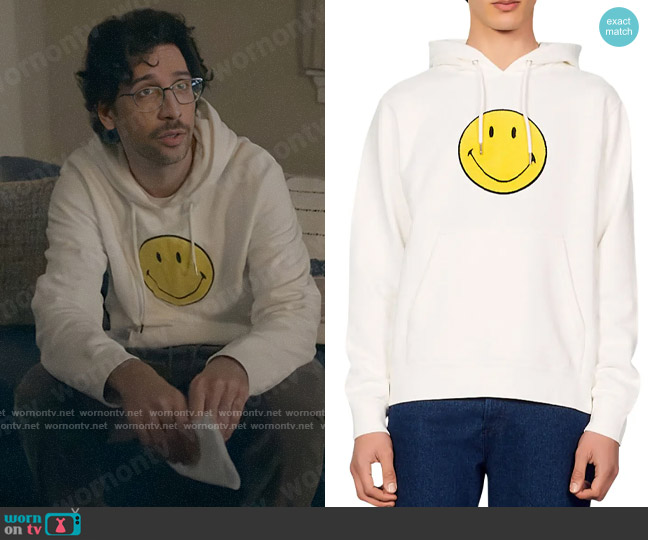 WornOnTV: Edward’s smiley hoodie on Not Dead Yet | Rick Glassman ...