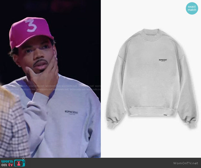 WornOnTV: Chance the Rapper’s grey sweatshirt and pink baseball cap on ...