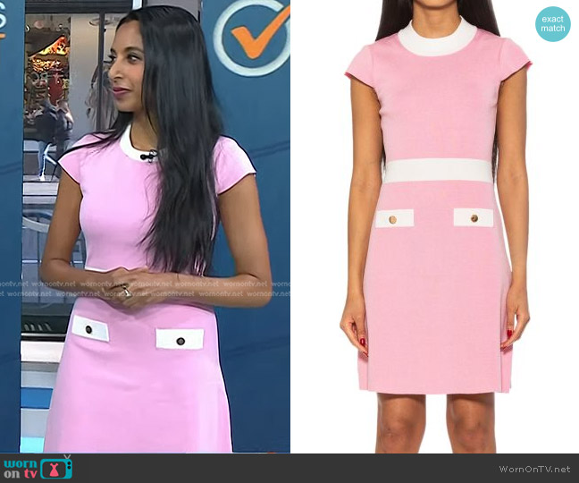 WornOnTV: Dr. Roshini Rajapaksa’s pink short sleeve dress on Today ...