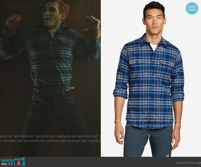 WornOnTV: Archie’s blue plaid shirt on Riverdale | K.J. Apa | Clothes ...