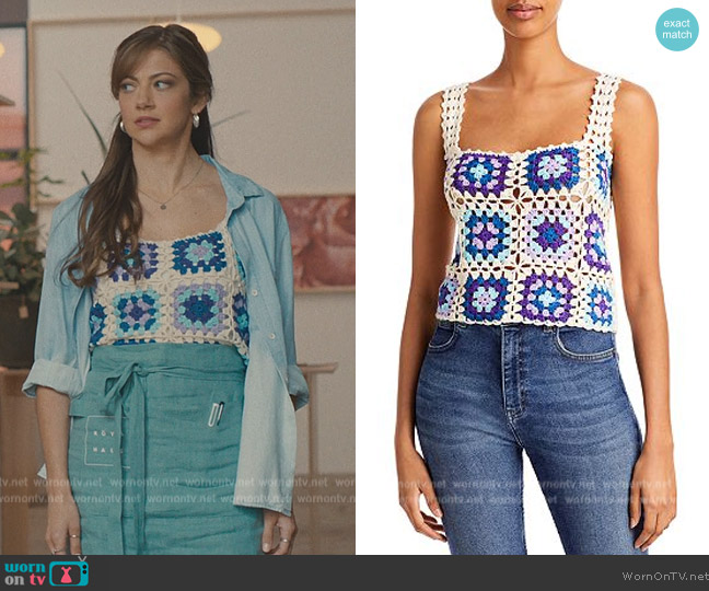 WornOnTV: Mia’s crochet knit cropped top on Beef | Clothes and Wardrobe ...