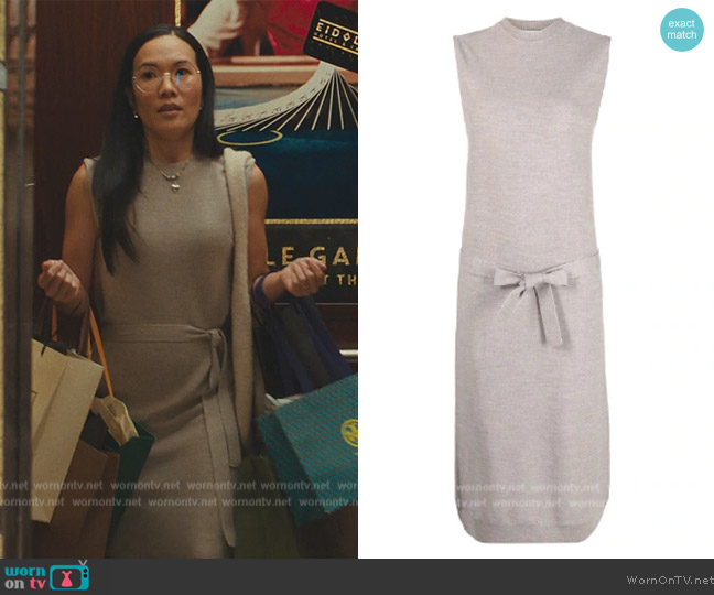WornOnTV: Amy’s gray tie waist dress on Beef | Ali Wong | Clothes and ...