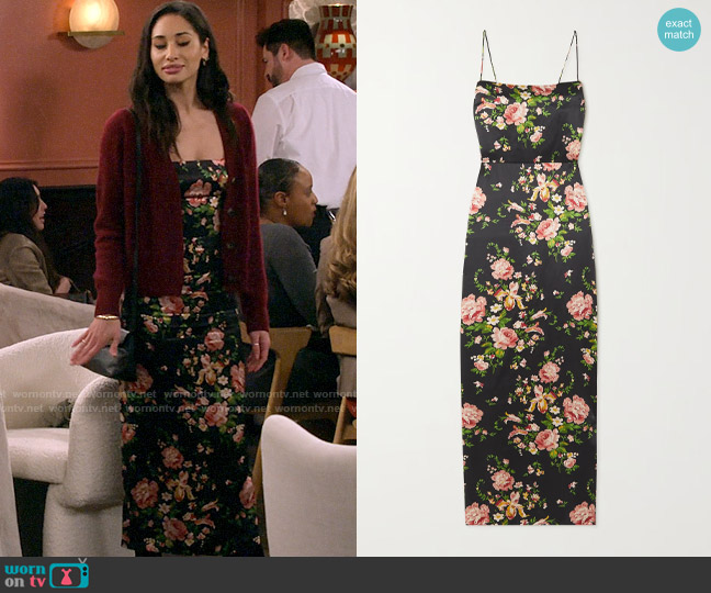 WornOnTV: Parker’s long floral dress and red cardigan on How I Met Your Father | Meaghan Rath ...