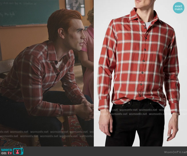 WornOnTV: Archie’s red plaid shirt on Riverdale | K.J. Apa | Clothes ...