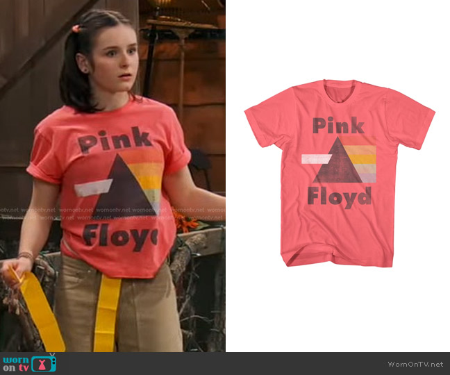 WornOnTV: Winnie’s Pink Floyd print tee on Bunkd | Shiloh Verrico ...