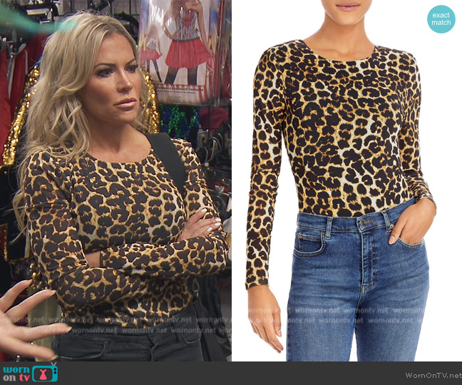 WornOnTV: Jen’s leopard print bodysuit on The Real Housewives of Orange ...