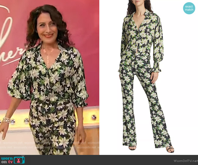WornOnTV: Lisa Edelstein’s floral print top and pants on Sherri ...