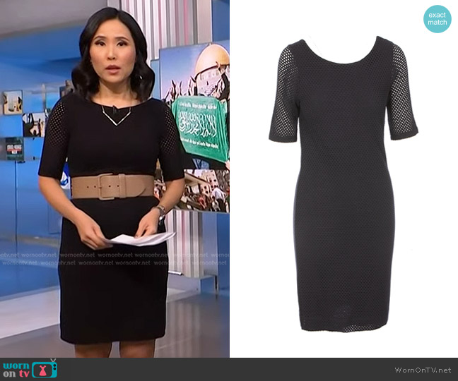 WornOnTV: Vicky’s black mesh dress on NBC News Daily | Vicky Nguyen ...
