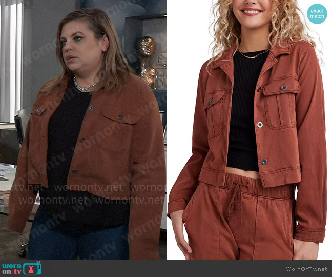 Fashion Forward in Fall Hues: Maxie's Striking Bella Dahl Jacket Adds ...