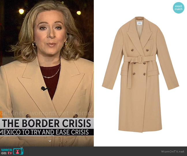 WornOnTV: Christina Ruffini’s trench coat on CBS Mornings | Christina ...