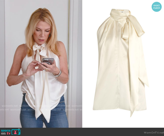 WornOnTV: Ramona’s white tie neck top on The Real Housewives Ultimate ...