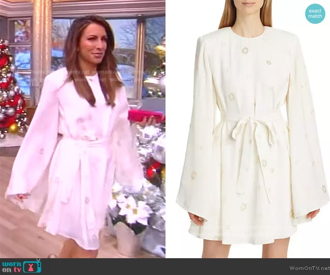 WornOnTV: Alyssa’s white embellished mini dress on The View | Alyssa Farah Griffin | Clothes and ...