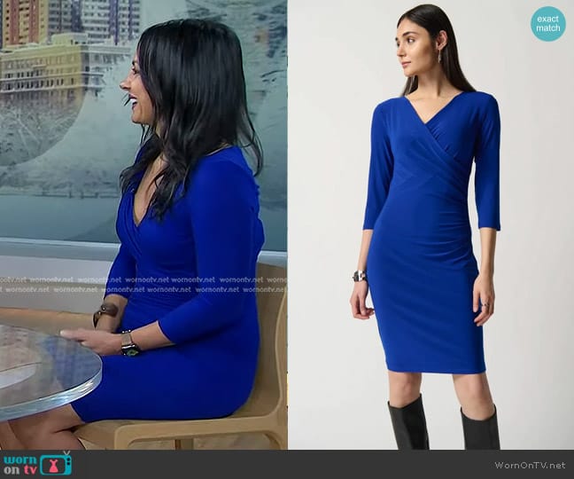WornOnTV: Dr. Tara Narula’s blue wrap jersey dress on Today | Clothes ...
