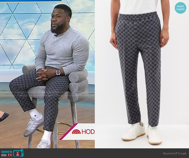 WornOnTV: Kevin Hart’s grey printed pants on Today | Clothes and ...