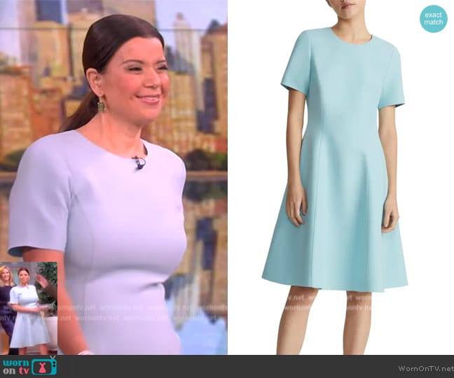 WornOnTV: Ana’s blue flare dress on The View | Ana Navarro | Clothes ...