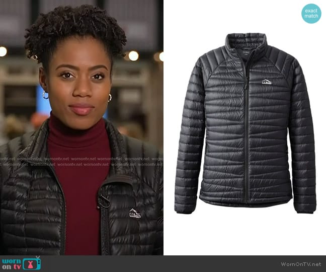WornOnTV: Priscilla Thompson’s black down jacket on NBC News Daily ...
