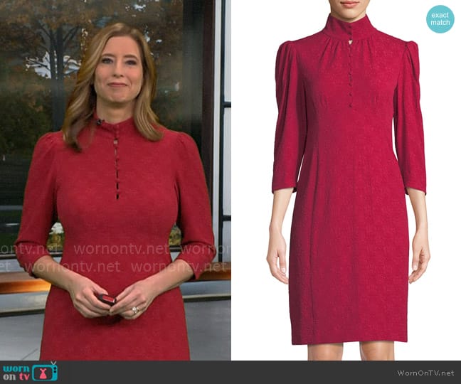WornOnTV: Stephanie Abrams’ pink buttoned up dress on CBS Mornings ...